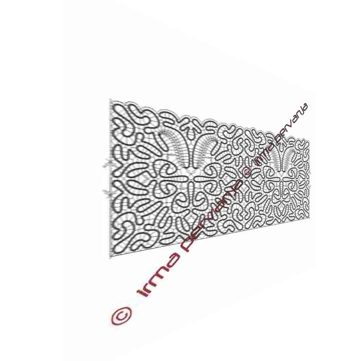 413202 - Mantel - parte exterior - 40 x 20 cm